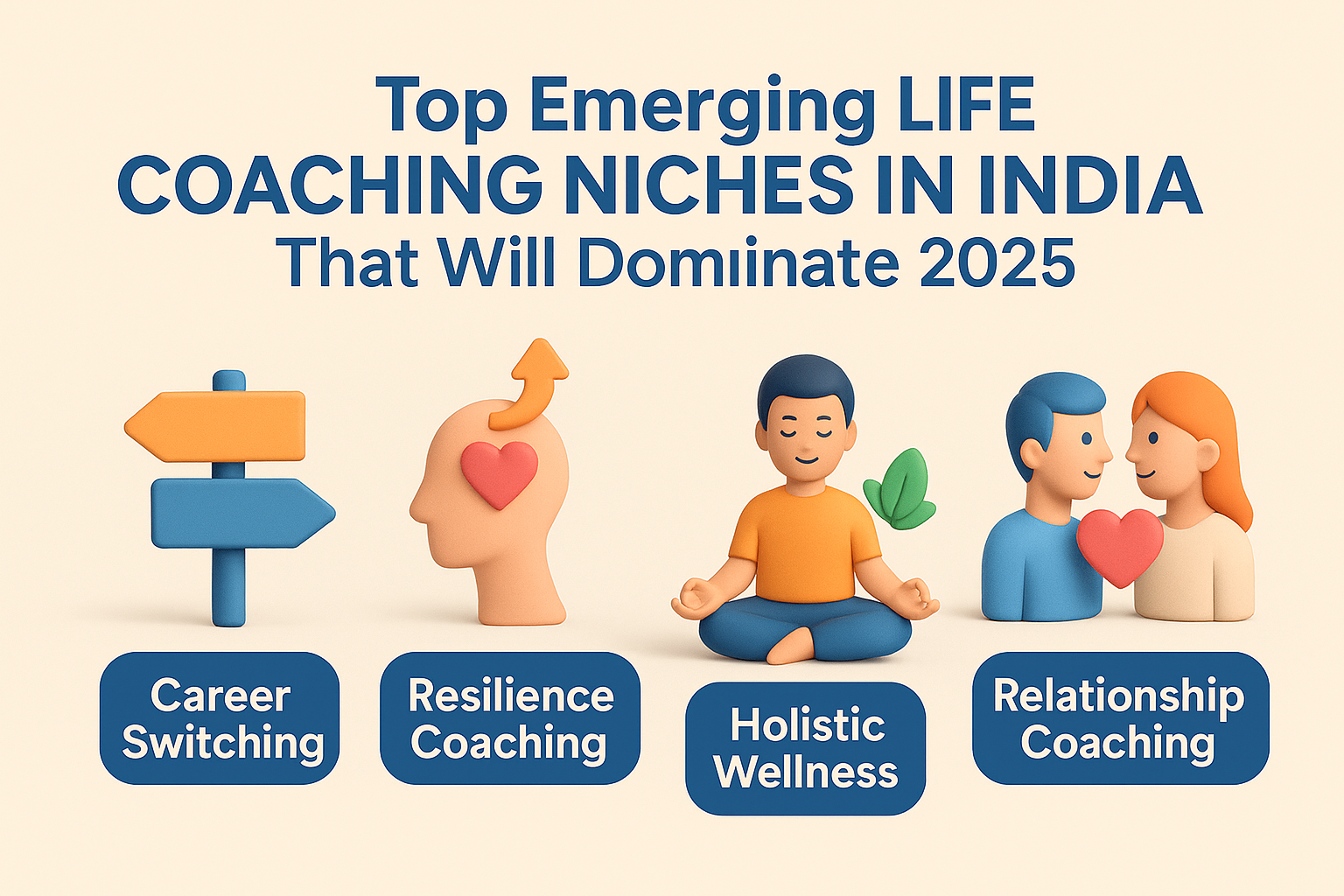 Top Emerging Life Coaching Niches in India for 2025 Growth